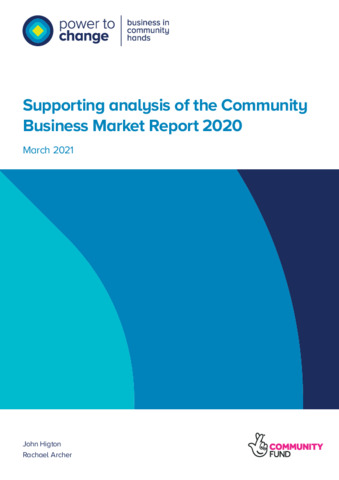 Supporting analysis of the Community Business Market Report 2020 – The ...