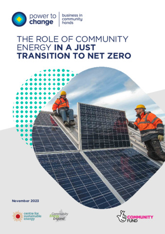 The Role of Community Energy in a Just Transition to Net Zero – The ...